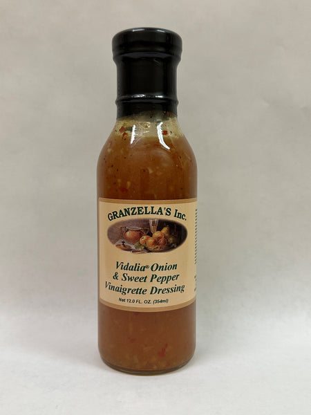 Vidalia Onion & Sweet Pepper Vinaigrette Dressing – Granzellas